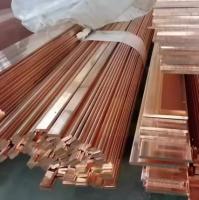 China custom 99.9% Pure Copper Flat Bus Bar C11000 Copper Bars 25x3mm  for sale