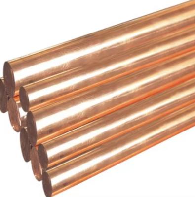 China C1100 T2 Pure Copper Rod 3mm 6mm 8mm Round For Electrical for sale