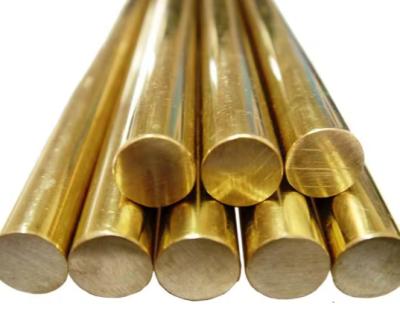 China H60 H62 H63 H65 H68 Round Brass Rod Brass Copper Rod For Grounding for sale