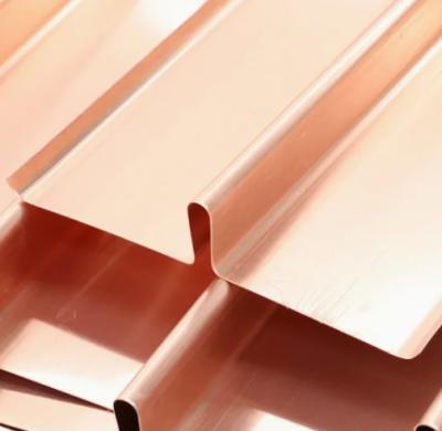 China Copper Water Stop Sheet ASTM B152 C11000 Red Copper Coil Plate For Waterproofing Industrial Use for sale