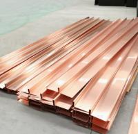 China Copper Water Stop Sheet ASTM B152 C11000 Red Copper Coil Plate For Waterproofing Industrial Use for sale