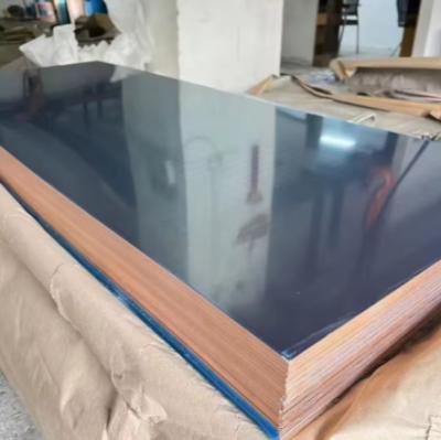 China Pure Copper Plate C110 C1100 1350mm Wide Copper Sheet with Film Protection For Industrial Decorative Use for sale