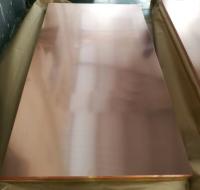 China Pure Copper Plate C110 C1100 1350mm Wide Copper Sheet with Film Protection For Industrial Decorative Use for sale