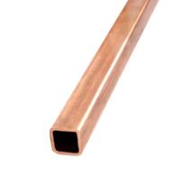China Bulk Supply Square Copper Pipe C11000 C12200 For HVAC Air Conditioning Refrigeration for sale