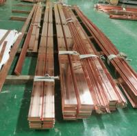 China 101.6X6.35X2540mm ASTM B280 Copper Flat Bar Copper Busbar for sale