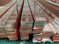 China 101.6X6.35X2540mm ASTM B280 Copper Flat Bar Copper Busbar for sale