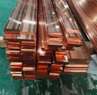 China 101.6X6.35X2540mm ASTM B280 Copper Flat Bar Copper Busbar for sale