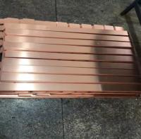 China Pure Red Copper Rod Bright Copper Bar For Industrial Use Welding Bending Cutting for sale
