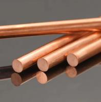 China High Purity 99.9% Copper Rod For Construction Lightning Protection with Welding, Bending Cutting Services for sale