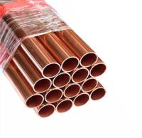China C10700 C12000 T2 Pure Seamless Copper Tubing Round/Square/Rectangular Copper Pipe For HVAC Refrigeration for sale