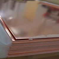 China Decorative Copper Sheets with 99.9% Cu Purity and Custom Thickness 0.1-50mm for Corrosion Resistant Applications for sale