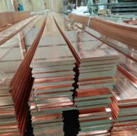 China ASTM C11000 99.99% Pure Copper Bus Bar for Electrical Power Distribution with Custom Lengths 0-6m for sale