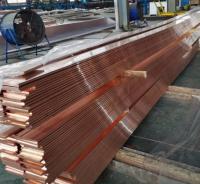 China 20*3 30*3 50*3 C10100 C11000 Copper Flat Bar Copper Bus Bar for sale