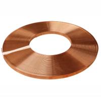 China Pure Copper Flat Bus Bar Copper Tape For Lightning Grounding Protection System for sale