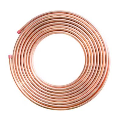 China Soft Tempered High Corrosion Resistance Copper Tube Coil with 99.99% Copper Purity for HVAC and Refrigeration for sale