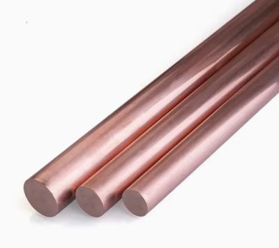 China C11000 Round Copper Bar with Customized Length for Electrical Industry Applications for sale
