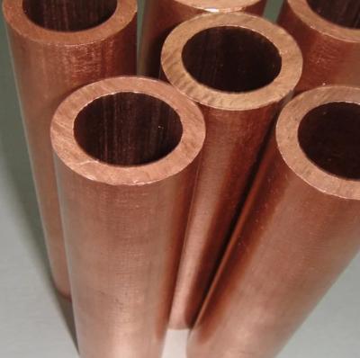 China ASTM B88 T2 Seamless Red Copper Tube For Air Conditioning Water Systems for sale