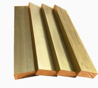 China Polished Brass Sheet H68 Grade Brass Plate with Corrosion Resistance for Construction and Decorative Use for sale