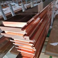 China Premium High Purity Copper Busbar with Custom Dimensions for High Electrical Conductivity in Arc Furnaces for sale