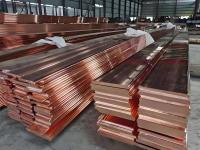 China Premium High Purity Copper Busbar with Custom Dimensions for High Electrical Conductivity in Arc Furnaces for sale