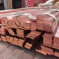 China Premium High Purity Copper Busbar with Custom Dimensions for High Electrical Conductivity in Arc Furnaces for sale