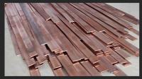 China T3 Grade Copper Busbar Flat Copper Bar with 1-12mm Thickness for Heat Dissipation and Electrical Applications for sale