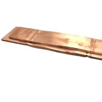 China T3 Copper Busbar 99.995% Pure Copper Flat Conductive Copper Bar with 1–12mm Thickness for Heat Dissipation for sale