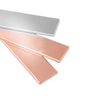 China T3 Copper Busbar 99.995% Pure Copper Flat Conductive Copper Bar with 1–12mm Thickness for Heat Dissipation for sale