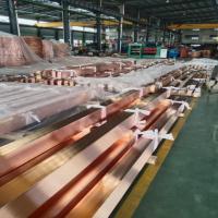 China C11000 Tin Plated High Conductivity Copper Busbar 100% IACS with Electro-Tin Plating 6x50mm for Power Distribution for sale