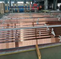 China C11000 Tin Plated High Conductivity Copper Busbar 100% IACS with Electro-Tin Plating 6x50mm for Power Distribution for sale