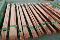 China C11000 Tin Plated High Conductivity Copper Busbar 100% IACS with Electro-Tin Plating 6x50mm for Power Distribution for sale