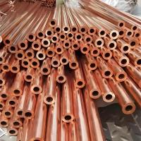 China ISO 9001 Certified ASTM B280 Seamless Copper Pipe Corrosion Resistant for Refrigeration Gas Line for sale