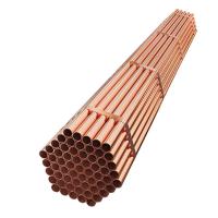 China ISO 9001 Certified ASTM B280 Seamless Copper Pipe Corrosion Resistant for Refrigeration Gas Line for sale