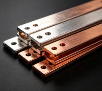 China T2 Copper Busbar with Tin Plated Surface for High Current Rating 630A 1000A 2000A and 98% IACS Conductivity for sale