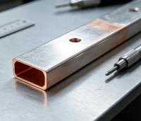 China T2 Copper Busbar with Tin Plated Surface for High Current Rating 630A 1000A 2000A and 98% IACS Conductivity for sale