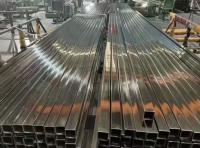 China 304 Stainless Steel Square Tube 600 Grit Polished with 10x10mm-200x200mm Size Range and 0.8mm-8mm Wall Thickness for sale