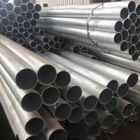 China Large Diameter 200mm OD 10mm Wall Aluminum Pipe 6061-T6 Alloy Round Tube For Irrigation And Pneumatic Conveying for sale