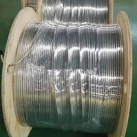 China 3003-H14 Alloy Coil Tube Aluminum Pipe With 9.52mm OD And 0.8mm Wall For Heat Exchanger Refrigeration for sale