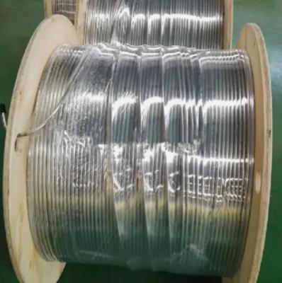 China 3003-H14 Alloy Coil Tube Aluminum Pipe With 9.52mm OD And 0.8mm Wall For Heat Exchanger Refrigeration for sale