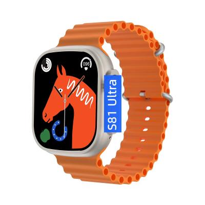 China Ultra Square BT Calling NFC Smart Watch With Multi Function APP Control for sale
