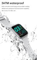 China Rotatable Women Unisex Smart Watch Aluminum Alloy 1.65 Inch Durable for sale
