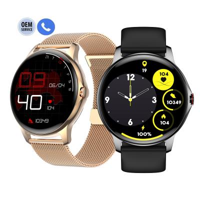 China IP67 Waterproof Round Shape Smart Watch Multiscene For Women for sale