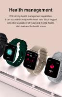 China 3ATM Smartwatch With AMOLED Screen , Multiscene Heart Rate Blood Pressure Watch for sale