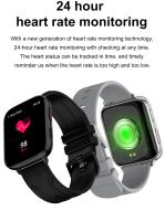 China ODM LA09 3ATM AMOLED Smart Watch Blood Pressure 368x448 Durable for sale