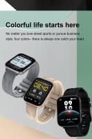 China ODM LA09 3ATM AMOLED Smart Watch Blood Pressure 368x448 Durable for sale