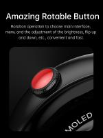 China Aluminum Alloy Round Shape Smart Watch With Blood Pressure And Oxygen for sale