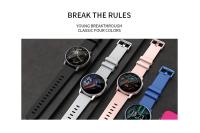 China BIS Health Tracker Phone Watch Circle Shape Multiscene Zinc Alloy for sale