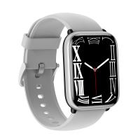 China CE ROHS Square Unisex Smart Watch 5ATM Waterproof APP Control TFT Display for sale