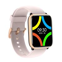 China CE ROHS Square Unisex Smart Watch 5ATM Waterproof APP Control TFT Display for sale