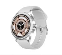 China Diamond Embedded Female Smart Watch Fashion Multi Function Sports for sale